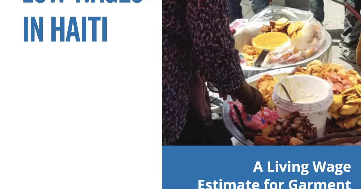 Solidarity Center report on wages in Haiti | Quixote Center